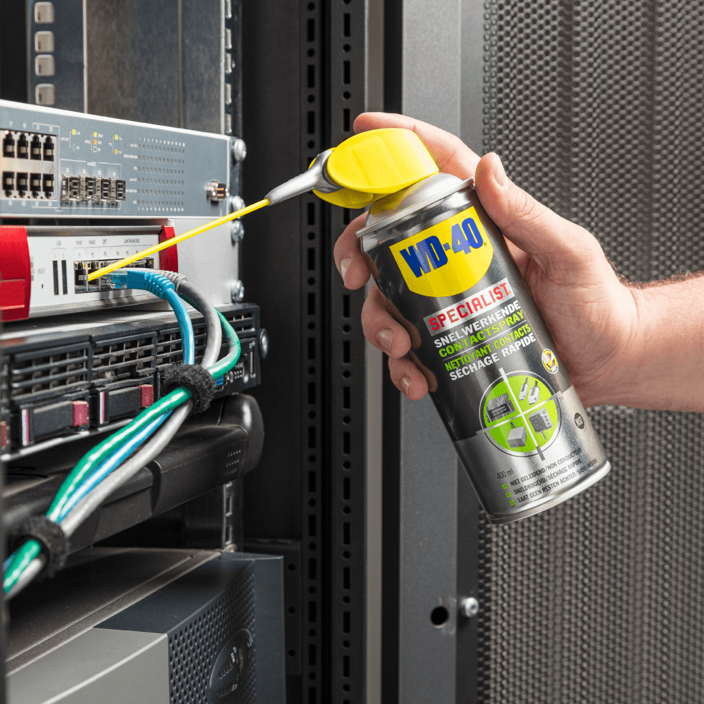 WD-40 Specialist Contactspray | Reinigt | Niet-geleidende spray