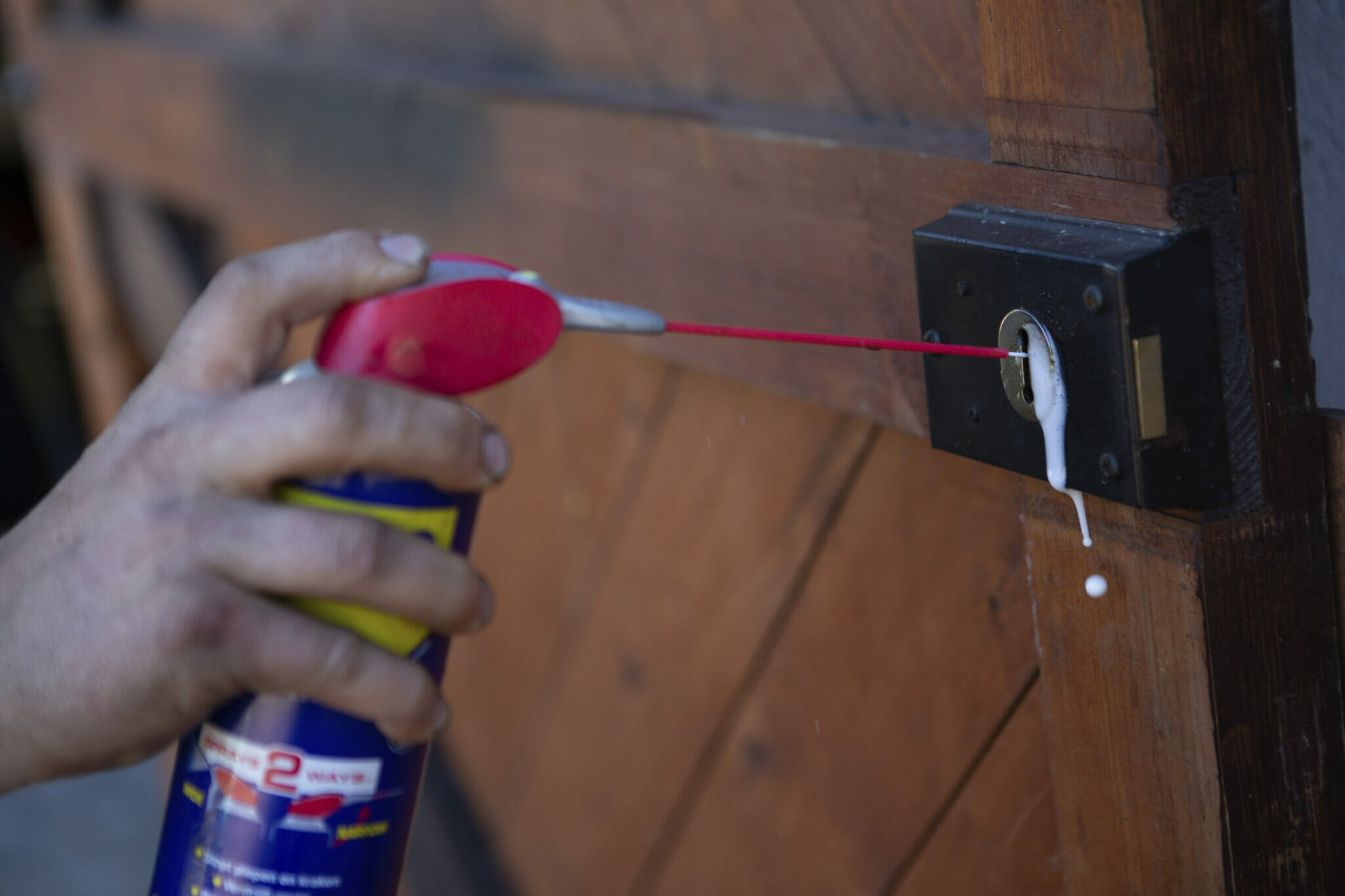 Slot ontgrendelen in 5 stappen - WD-40 Nederland